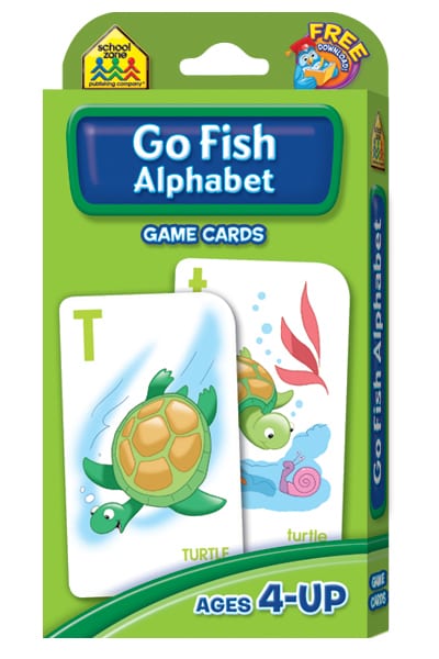Go Fish Alphabet Game Cards | Therapy In A Bin