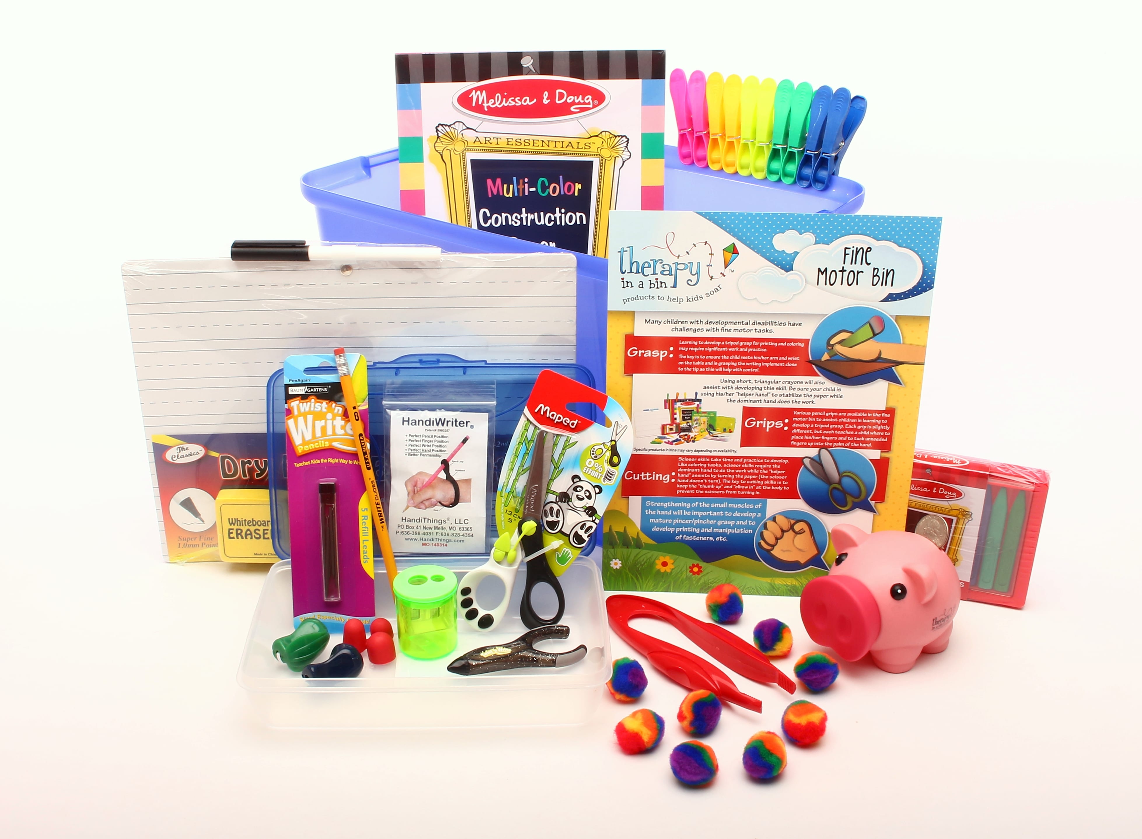 Deluxe Fine Motor Bin – Therapy in a Bin