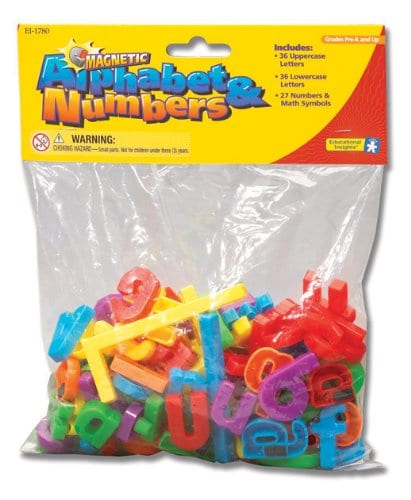 Magnetic Alphabet & Numbers – Therapy in a Bin